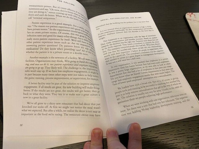 The Calling : Why Healthcare Is So Special by Quint Studer (2021, Trade ...