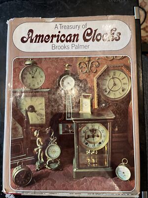 Antique Treasury of American Clocks Reference Guide Book Price Dealer ...