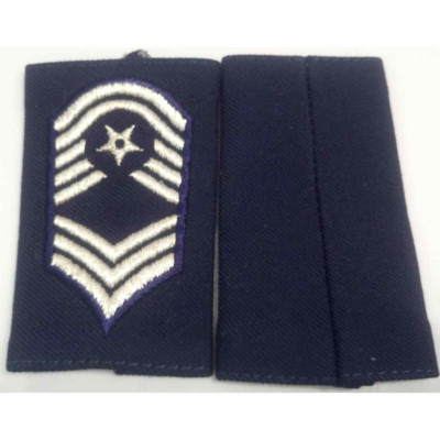 1 US Air Force USAF Chief Master Sergeant E9 E-9 E 9 Shoulder Mark ...