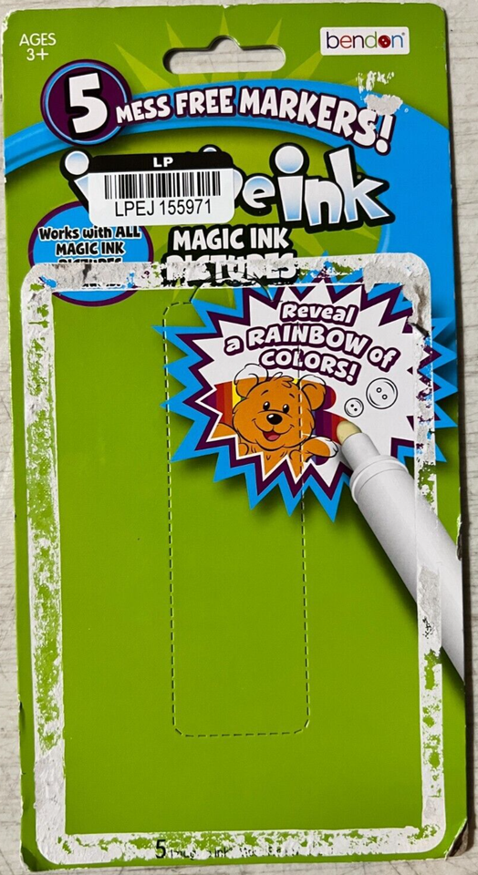 5 Pack Imagine Ink Mess Free Markers - No Retail Packaging | eBay