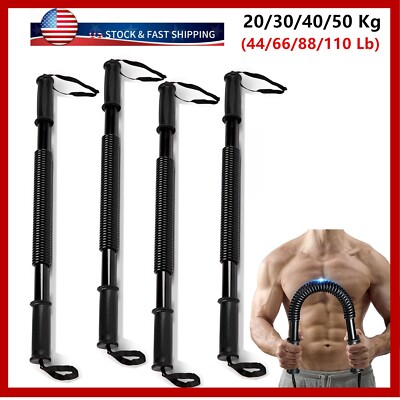 Heavy Duty Power Twister Bar for Upper Body Arms Strength Training ...