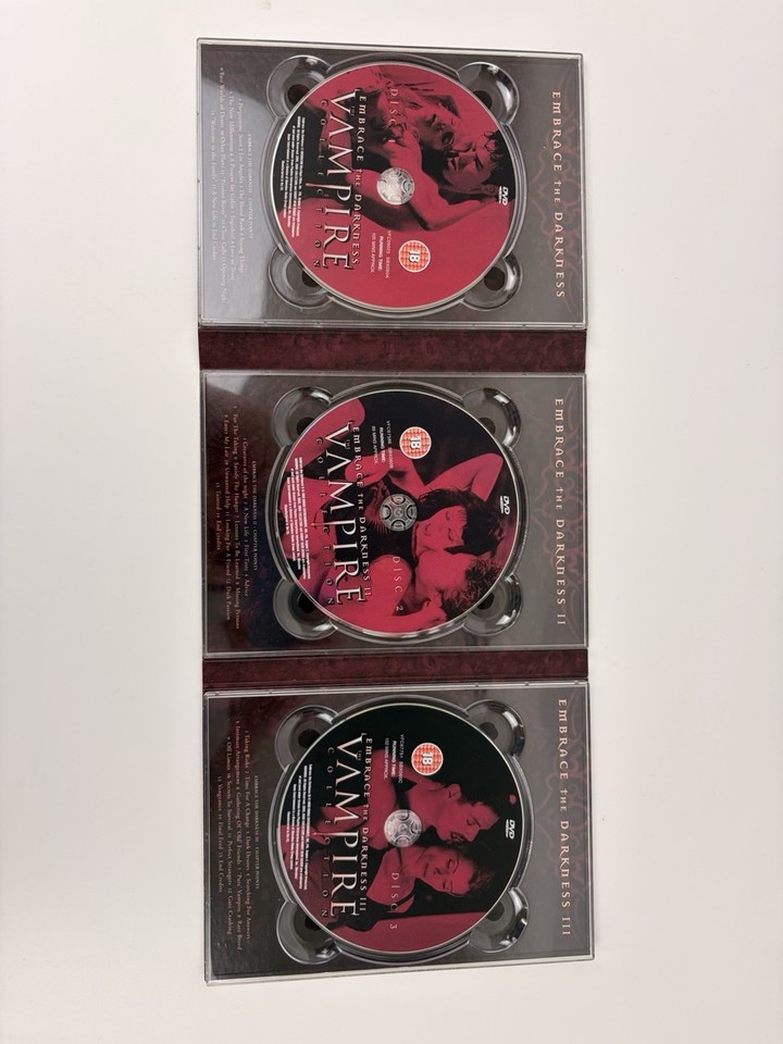 Rare Embrace The Darkness The Vampire Collection DVD Boxset Region 2 ...