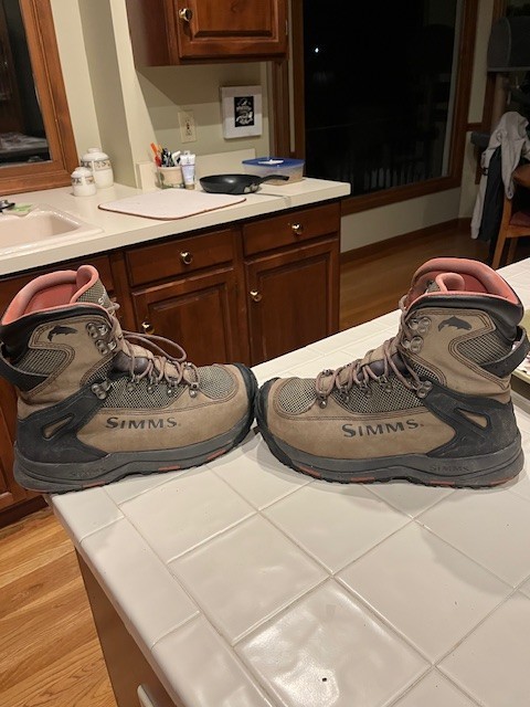 Simms G3 Guide Wading Boots, Size M-10 | eBay