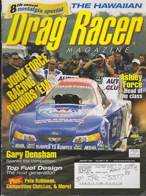 DRAG RACER MAGAZINE JANUARY 2005 *DICK HARRELL'S 68 CAMARO* | eBay