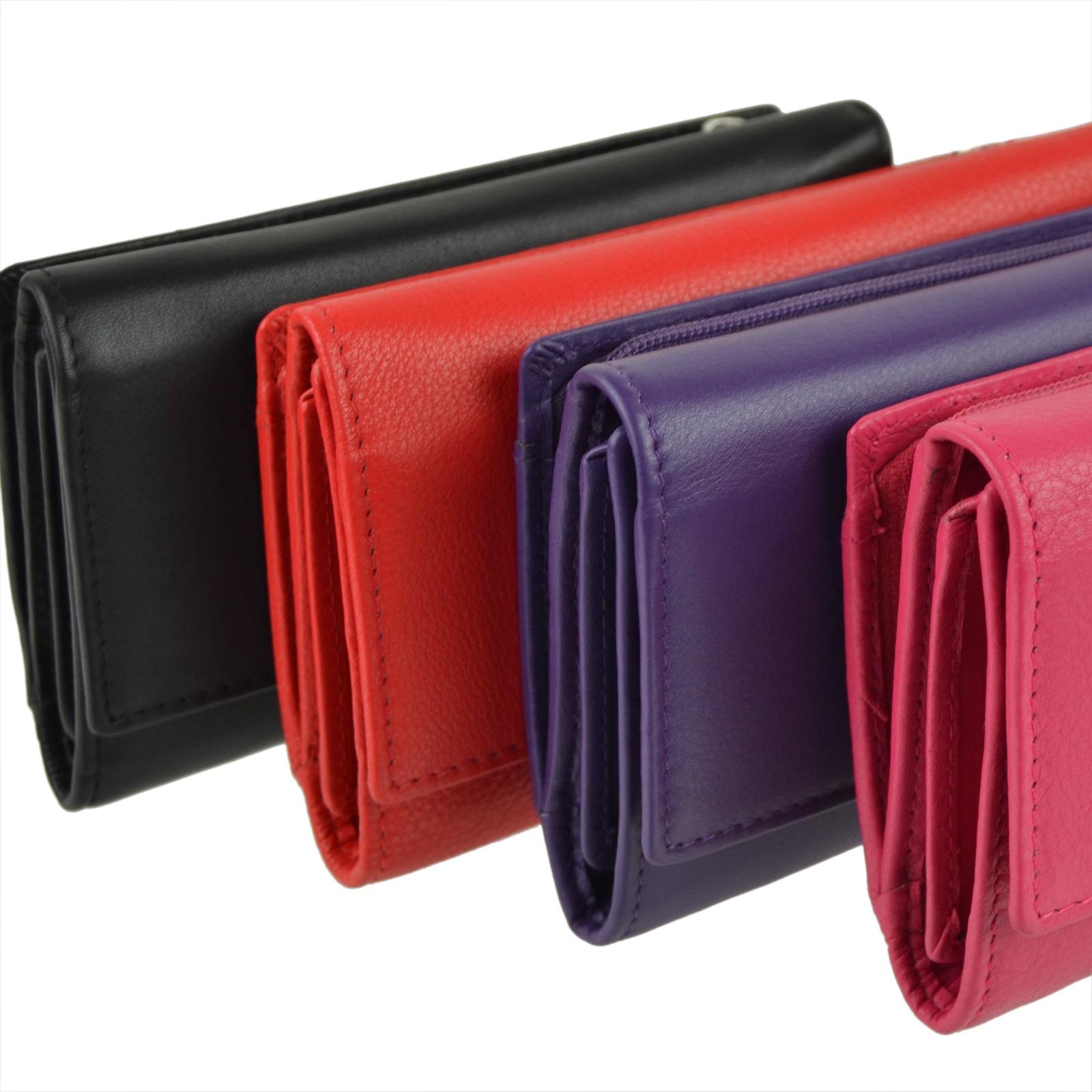 Quality Ladies Soft Leather RFID Protection Purse Wallet by Mala Origin ...