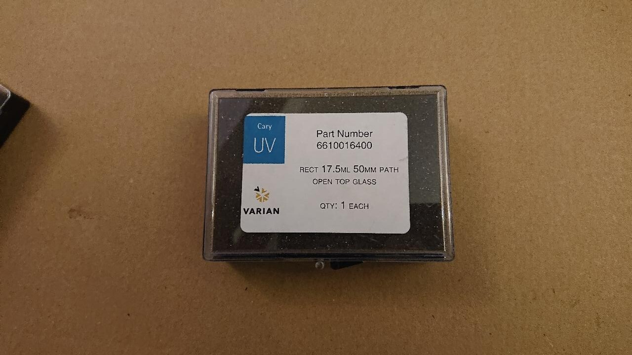 Glass cuvette Varian/Agilent | eBay