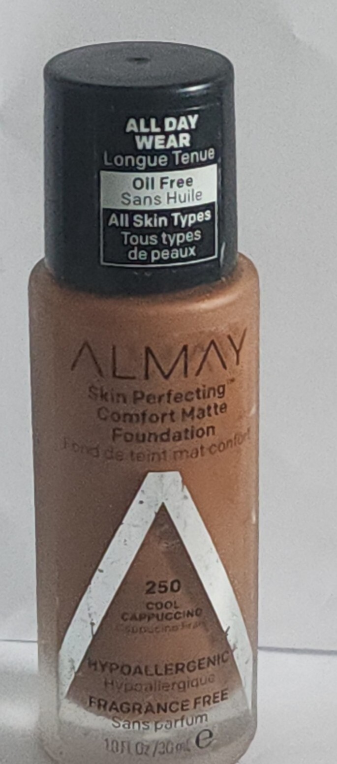 Almay Skin Perfecting Comfort Matte Foundation, Cool Cappuccino -1oz | eBay