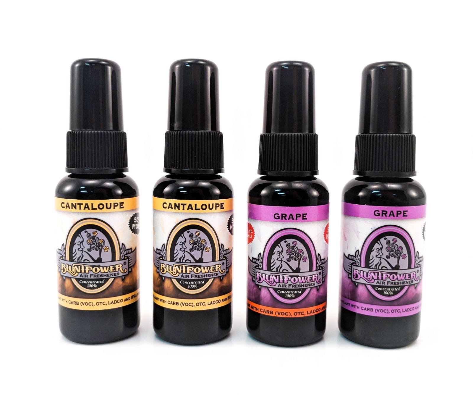 Blunt Power Spray 4 Pack You Choose - 1.5 Oz 50% More Air Freshener ...