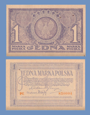 Poland 1 marka 1919 - Copy | eBay