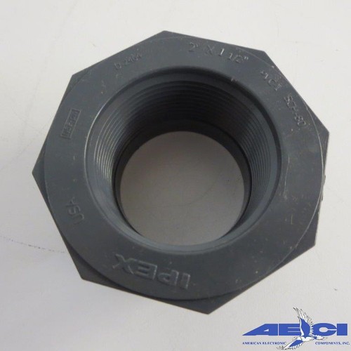 IPEX 839-251 REDUCER BUSHING 2 -1/2IN PVC-I SCH 80 MPT X FPT (BOX OF 12 ...