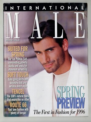 International Male 1996 Spring 60p Male Model Vintage Gay Fashion ...