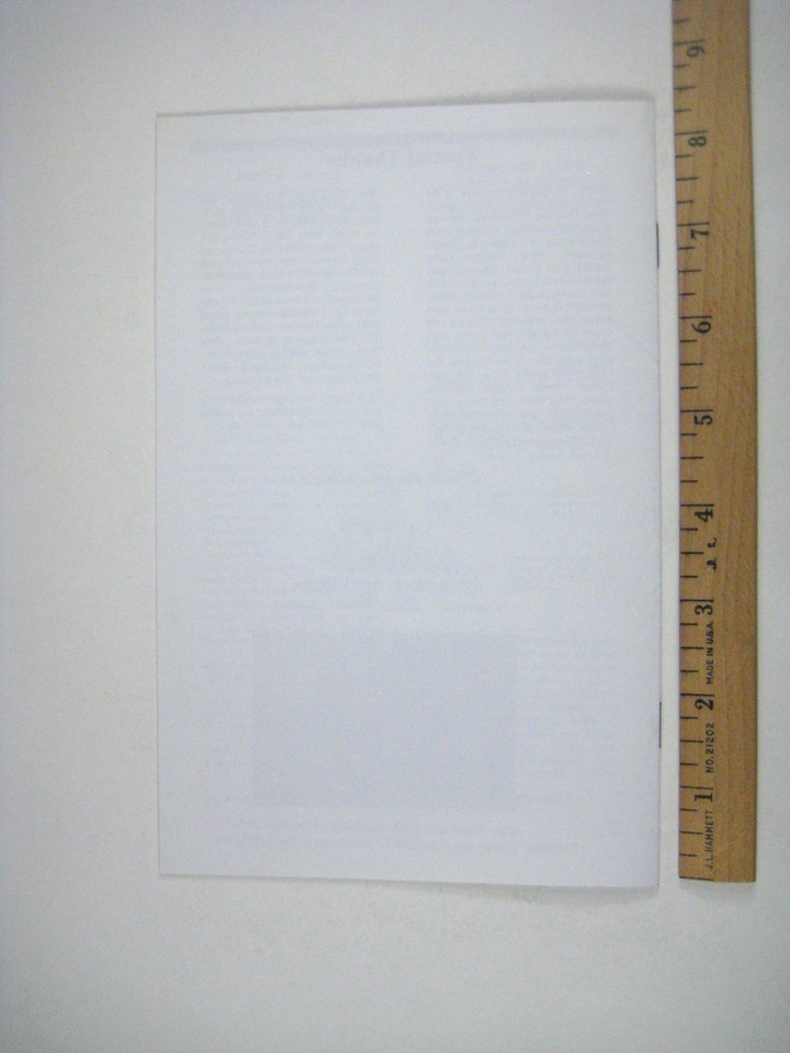 Our Town Program Barrow Street Theatre David Cromer George Demas Robert ...