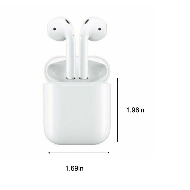 For Apple AirPods 2nd Generation With Earphone Earbuds & Wireless ...