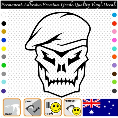 CALL OF DUTY BLACK OPS SKULL - Vinyl Decal Sticker Car, Laptop, Window ...