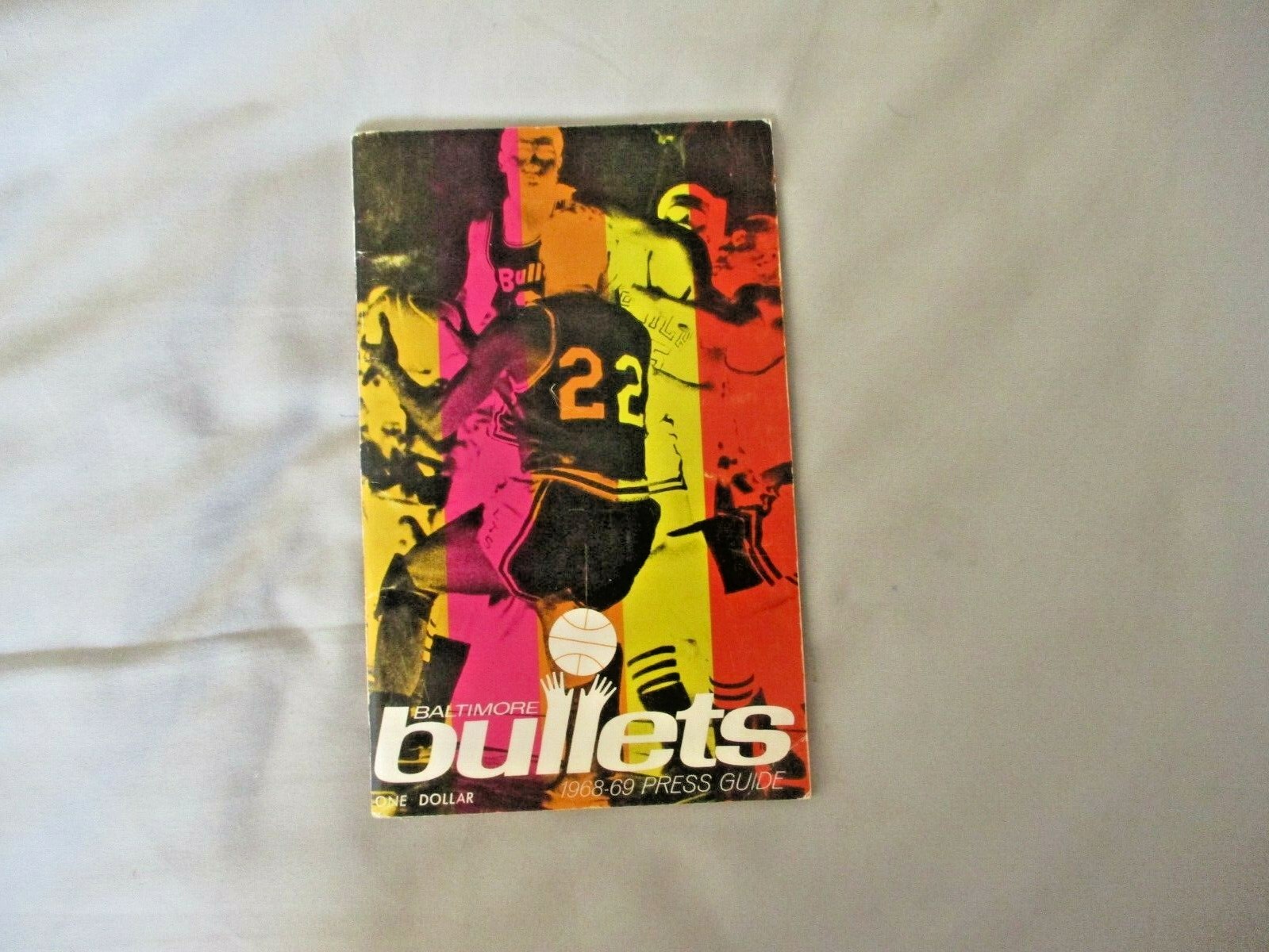 1968-69 BALTIMORE BULLETS MEDIA GUIDE Yearbook 1969 WES UNSELD EARL ...