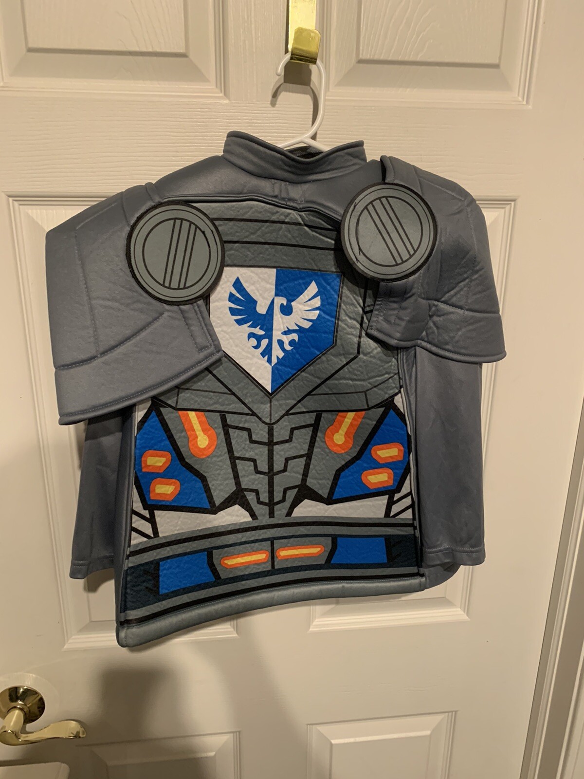Lego Nexo Knights Lance Costume Child Size Small 4-6 Top Pants Gloves ...