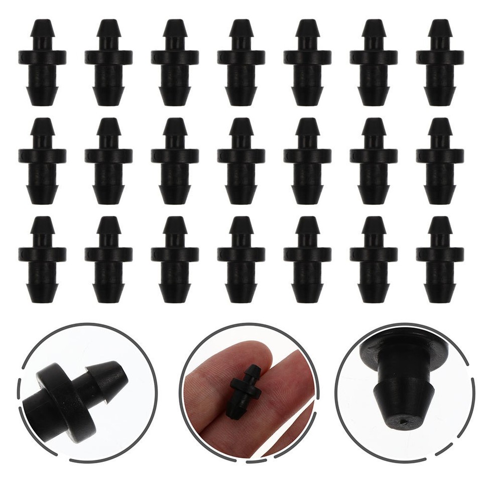 60Pcs Plastic Pipe End Plugs for Drip Irrigation Gardening Accessories ...