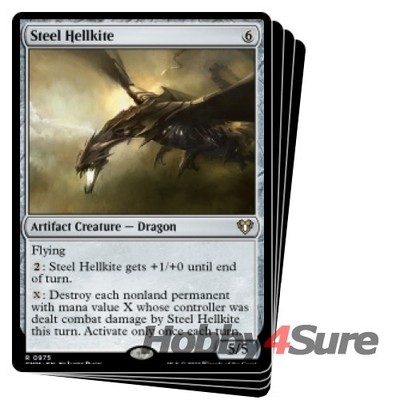 Steel Hellkite (commander Deck) X4 M/NM Magic MTG Commander Masters | eBay