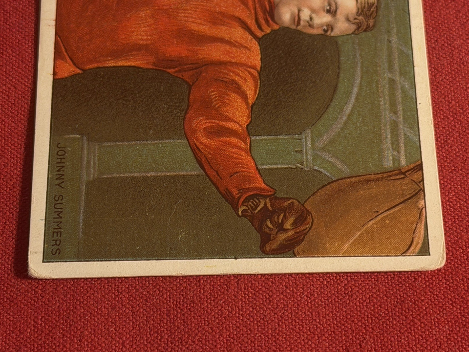 1910 ATC-T218 CHAMPION ATHLETES & PRIZE FIGHTERS-JOHNNY SUMMERS-MECCA ...