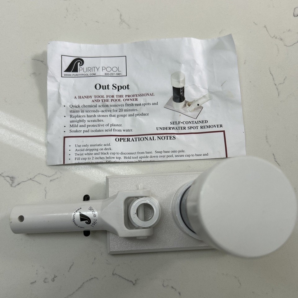 Purity Pool OS Out Spot And Stain Tool Made In USA | eBay