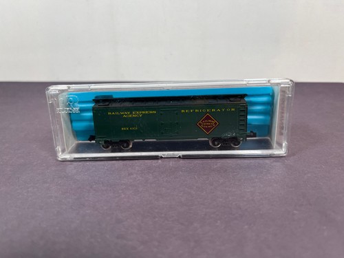 Rivarossi N Scale Train 9357 Reefer Car RAILWAY EXPRESS AGENCY REX 6101 ...