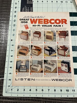 1958 Life Magazine Webcor Holiday Ad | eBay