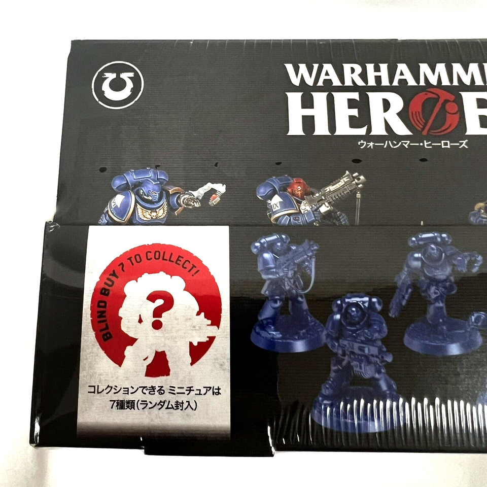 Ultramarines Space Marine Heroes 2023 Warhammer 40,000 Blind Box of 8 ...