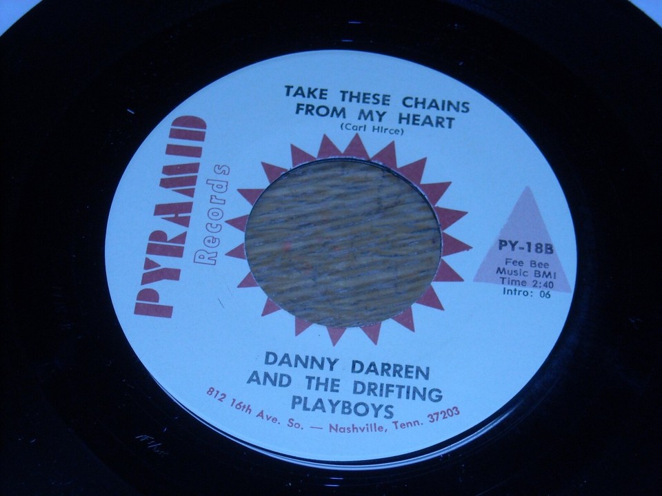 DANNY DARREN. TAKE THESE CHAINS FROM MY HEART / HANK & LEFTY RAISED ...