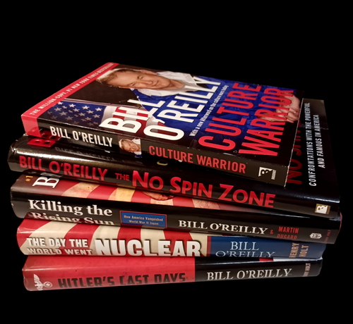 Lot of 5 Bill O'Reilly Books - 4 Hardcover, 1 Paperback - Very Good ...