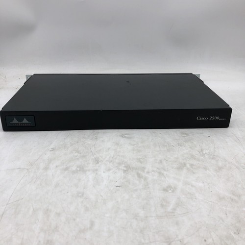 CISCO 2500 SERIES 2501 DUAL SERIAL NETWORK ROUTER WITH RACK EARS PARTS ...