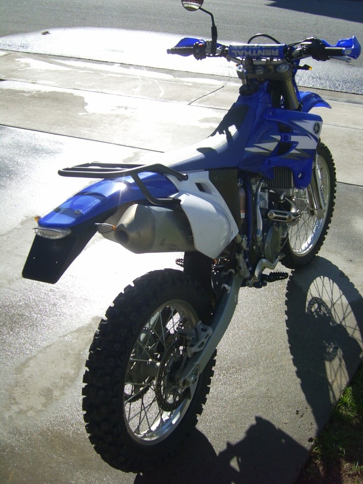 2003-2006 Yamaha WR250F YZ250F Luggage Rack Kit Rear KIT | Black ...