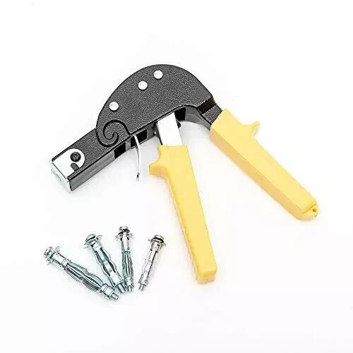 Hollow Wall Anchors Setting Tool Kit Heavy Duty Anchor Gun with 72 pcs ...