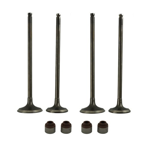 2 Pairs Intake Exhaust Valves Stem for Kawasaki KLX300R 1997-2003 ...