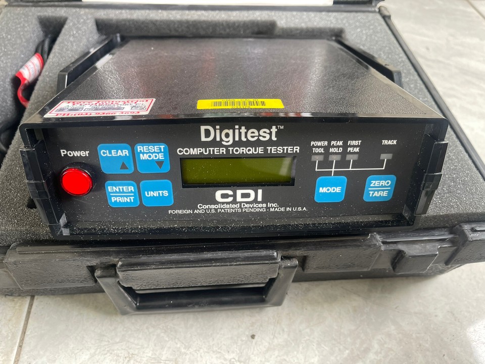 CDI Digitest Computer Torque Tester | eBay