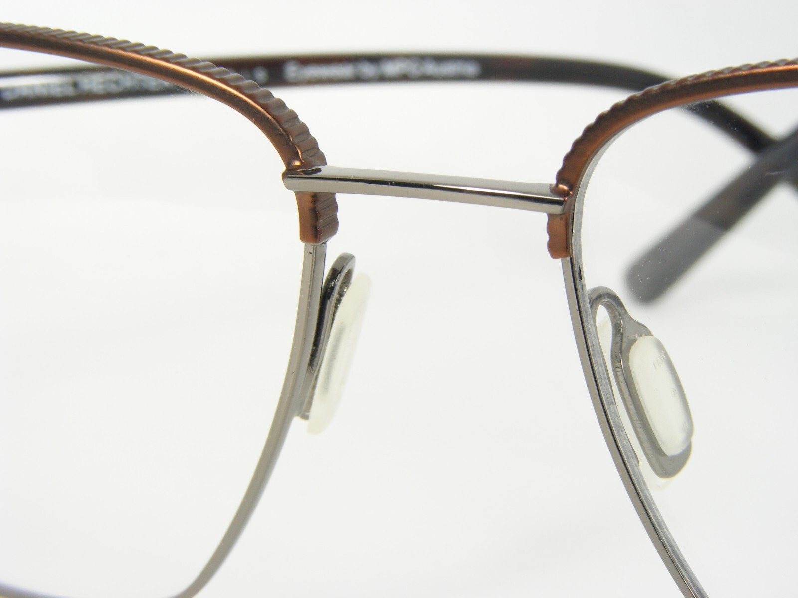 DANIEL HECHTER PARIS DHM225-2 TAWNY BROWN /DARK SILVER EYEGLASSES 57-16 ...