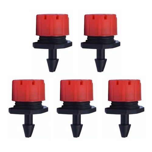 5pcs Micro Flow Dripper Drip for Head 1/4 Inch Hose Garden Irrigation ...