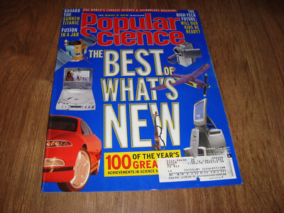 Vintage Popular Science Magazine December 1998 | eBay