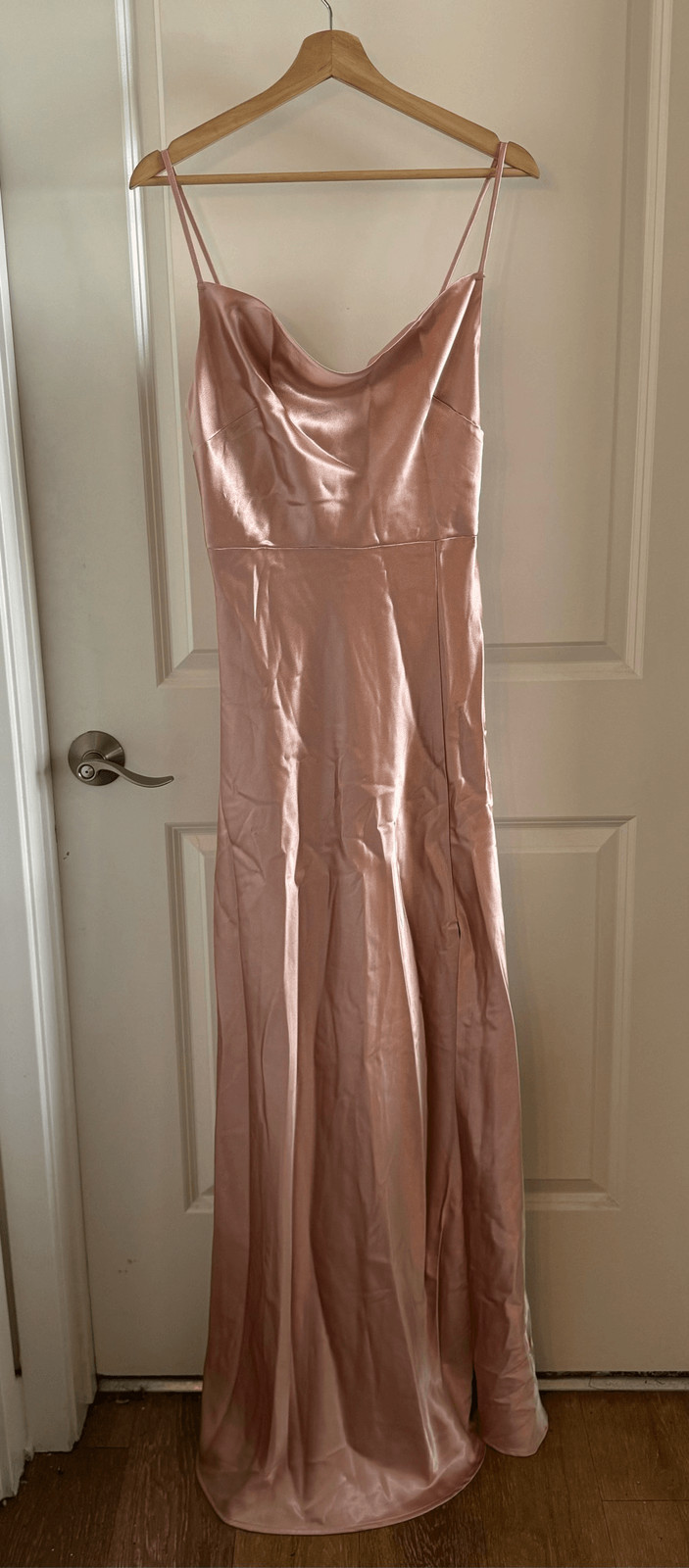 Birdy Grey Lisa Long Dress in Rose Gold - Gem