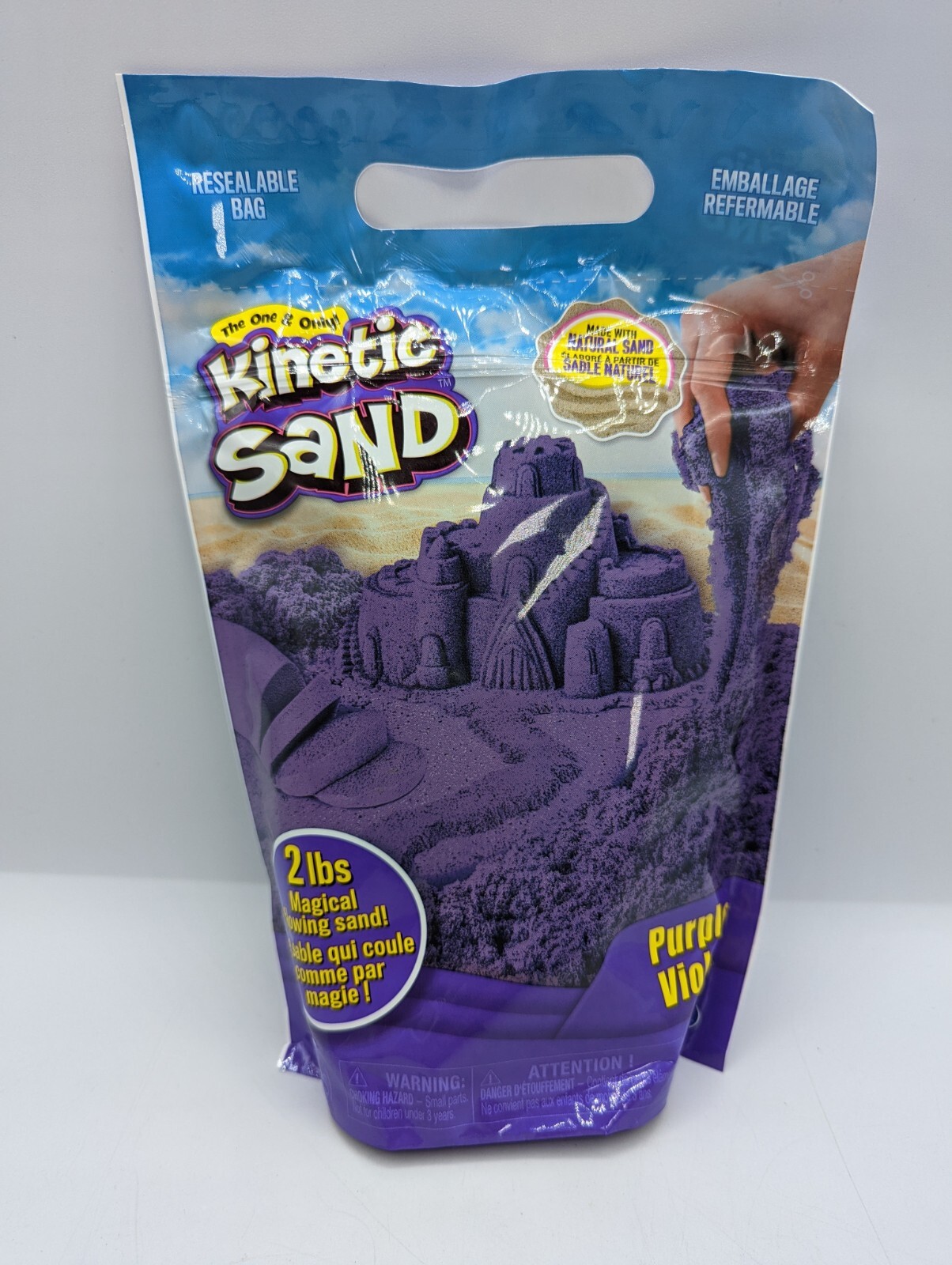 Kinetic Sand The Original Moldable Sensory Play Sand Toys Purple 2 lb ...