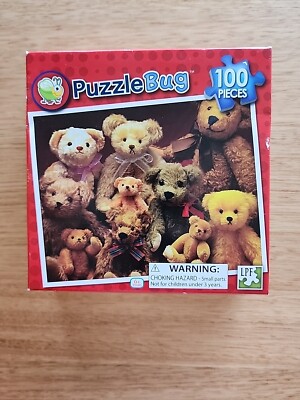 Puzzlebug 100 Pieces Bunch Of Bears New Factory Sealed 2014 | eBay ...