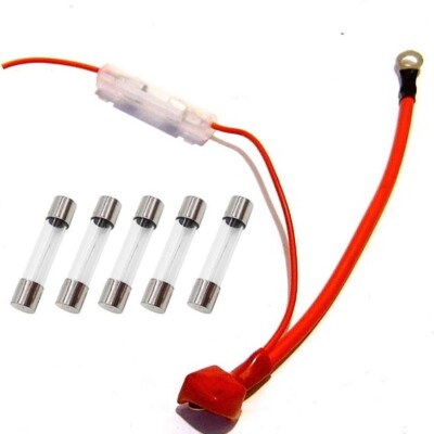 FUSE BOX HOLDER 12V BATTERY + 10A FUSES 50cc 110cc 125cc 150cc 250cc ...