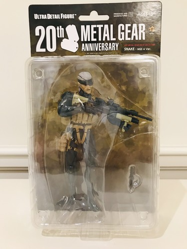 Sealed New 20th Anniversary Metal Gear Ultra Detail Figure Snake MGS 4 ...