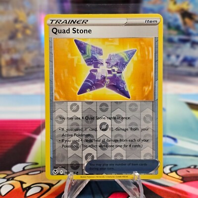 Quad Stone - 163/195 - Silver Tempest - Pokemon TCG - Reverse Holo - NM ...