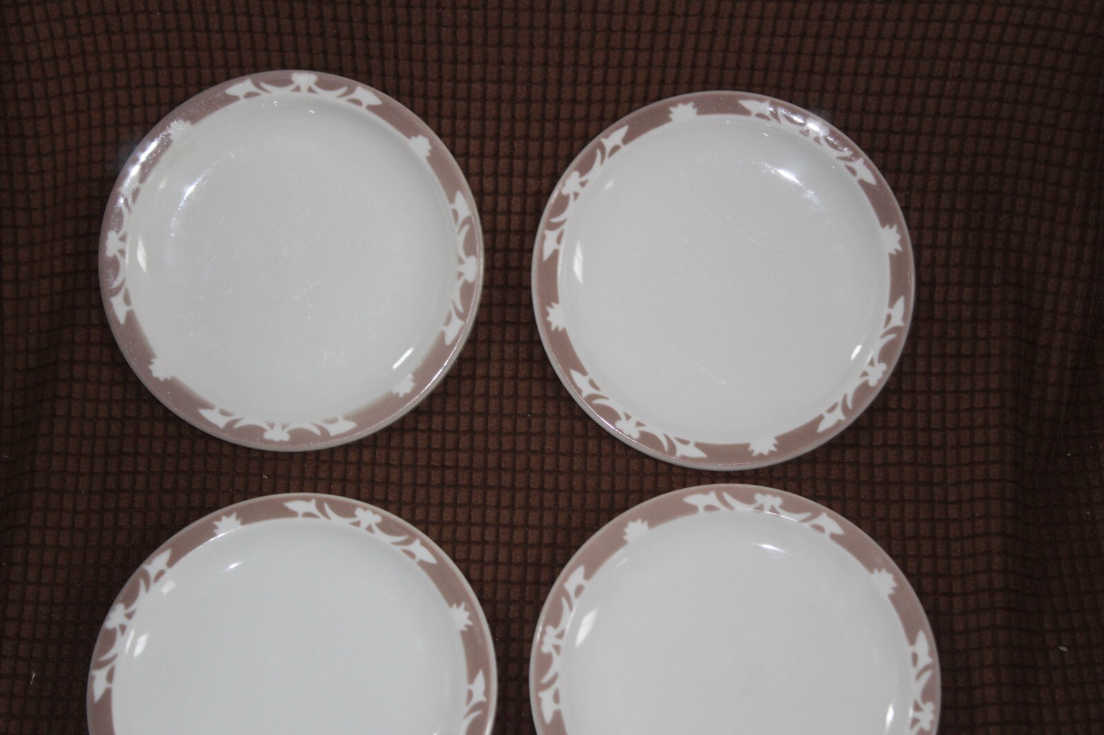 Syracuse China Nutmeg Restaurant Ware Dinner Plates Set Of 4 Used | eBay