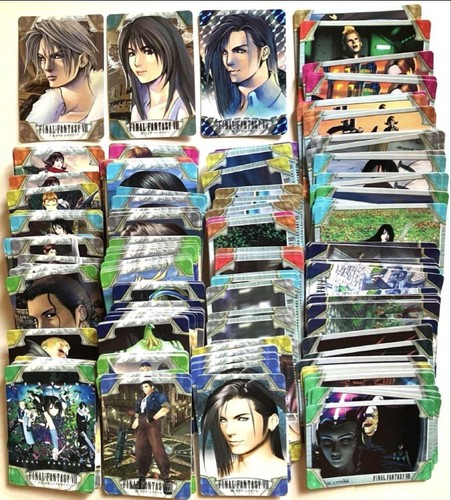 Final Fantasy 8 Ff8 Carddass Trading Cards Over 100 | eBay