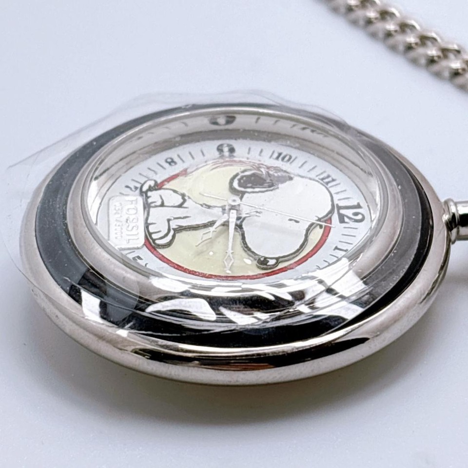 Fossil Snoopy Limited Edition Pocket Watch 520 Rare Collectible | eBay