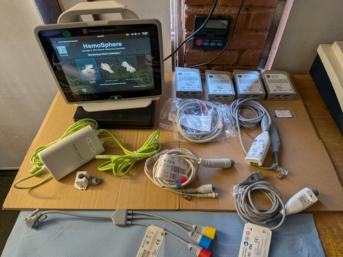 Edwards HemoSphere Advanced Monitor HEM1 made 2023 with Modules ...