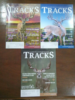 Tracks Magazine by TX Deer Association- Lot of 3 2020, 2022 | eBay