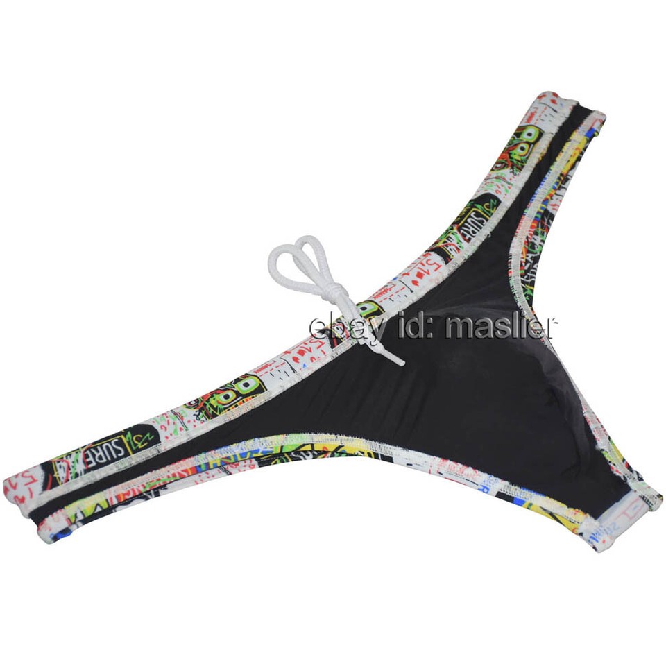 Men's Bikini Thong Swimwear Board Short Trunks Contour Pouch Tangas ...