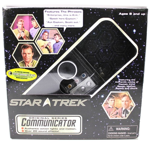 STAR TREK ORIGINAL SERIES COMMUNICATOR *In Box As Pictured* | eBay